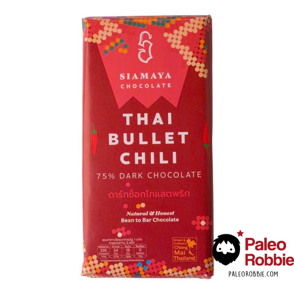 Siamaya Single Origin Dark Chocolate - Thai Bullet Chili