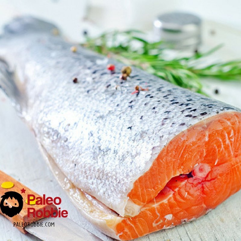Wild Caught Alaskan Coho Salmon Tail