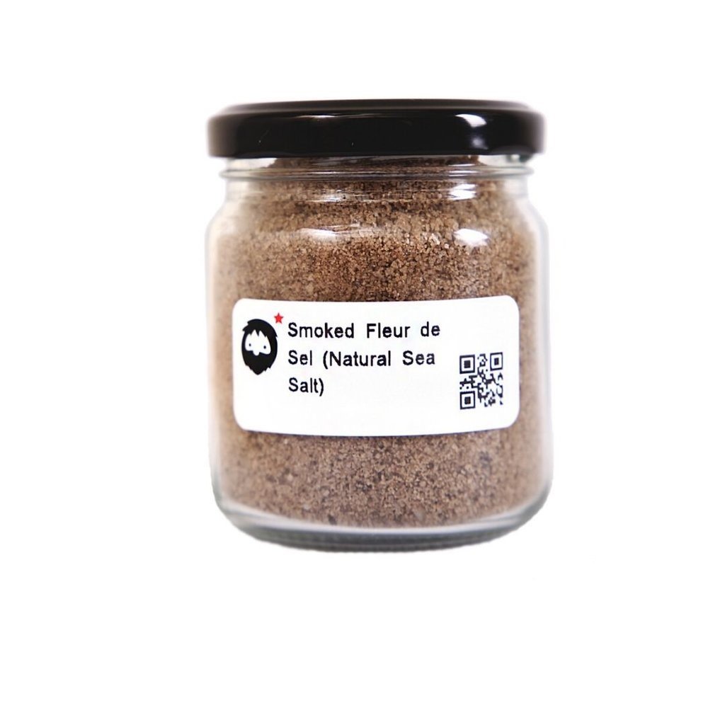 Smoked Fleur de Sel (Natural Sea Salt)