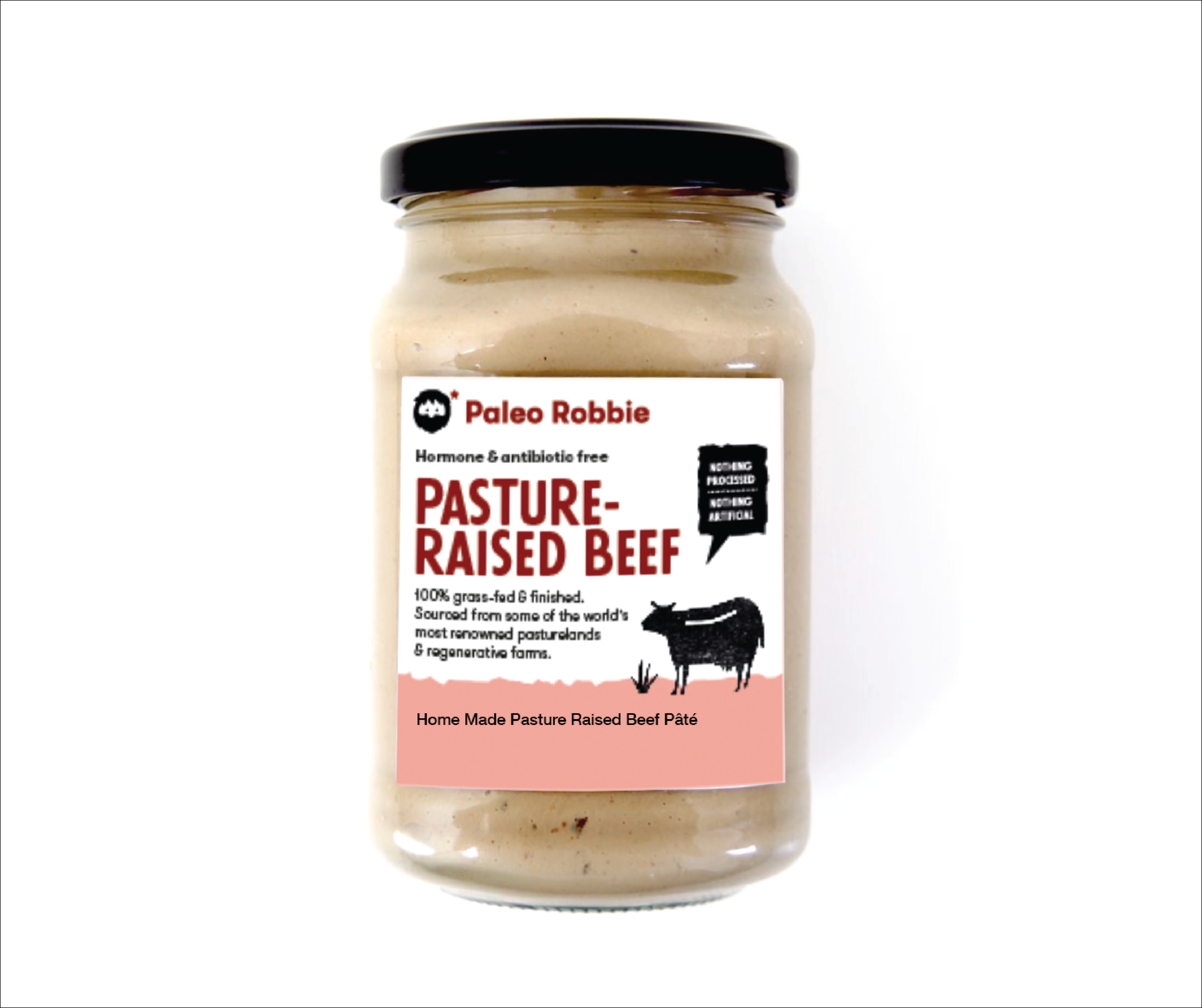 Homemade Pasture Raised Beef Pâté