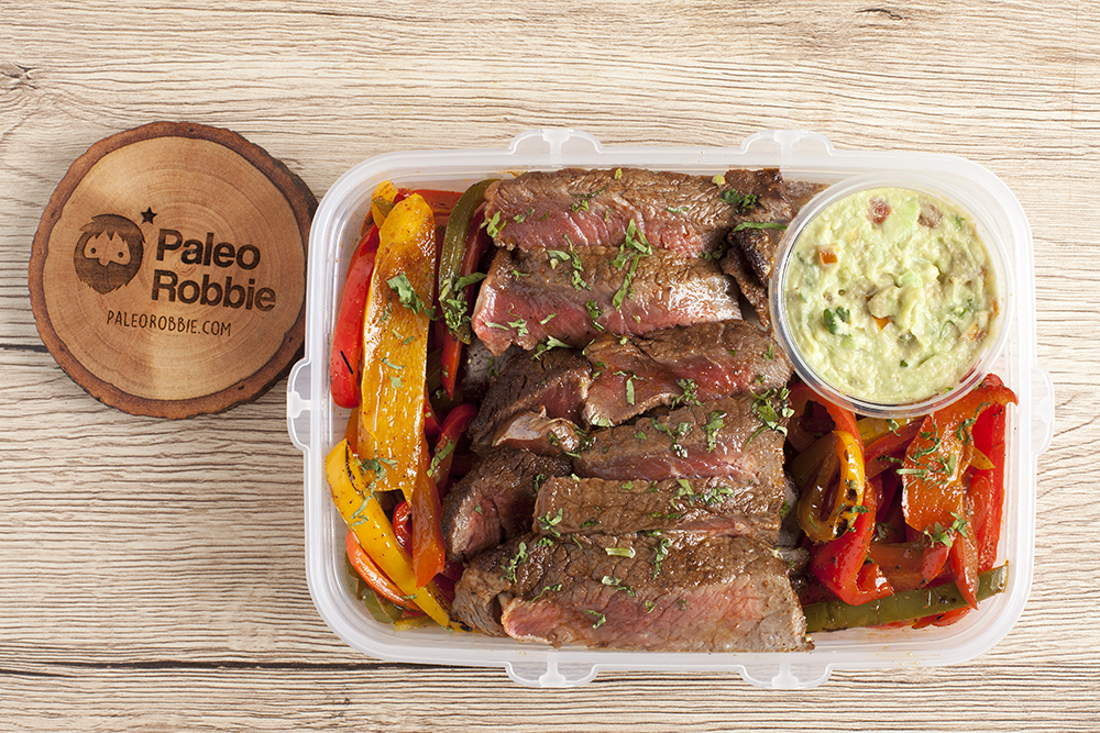 Mexican Ribeye & Rump Fajitas & Guacamole Ready Meal