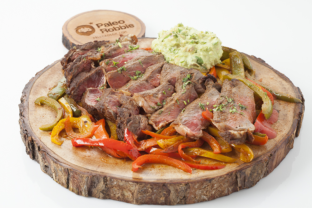 Mexican Ribeye & Rump Fajitas & Guacamole Ready Meal