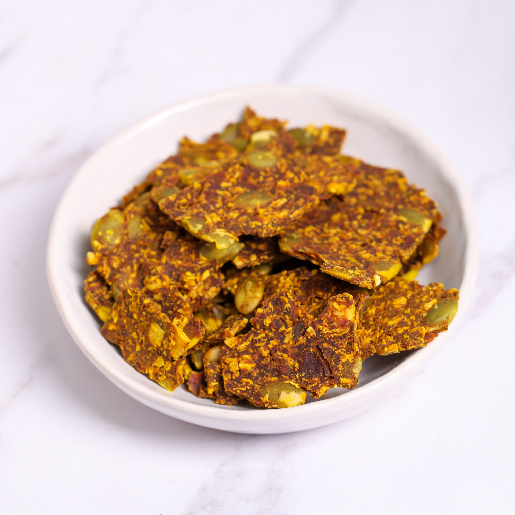 Coco-Pumpkin Cracker w/ Garlic & Pepper by Coco Paradise