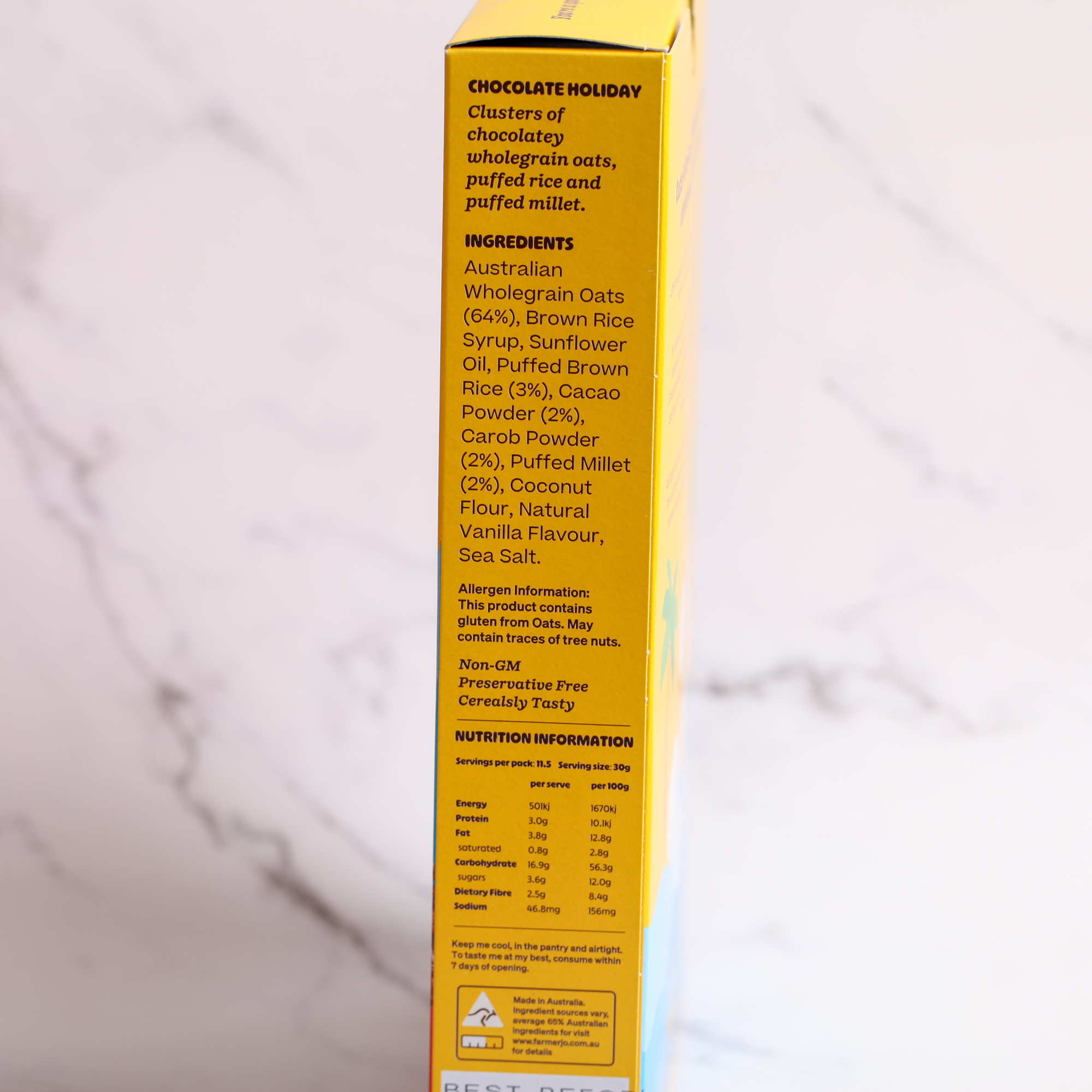 Cluster Puffs Chocolate Holiday - Farmer Jo