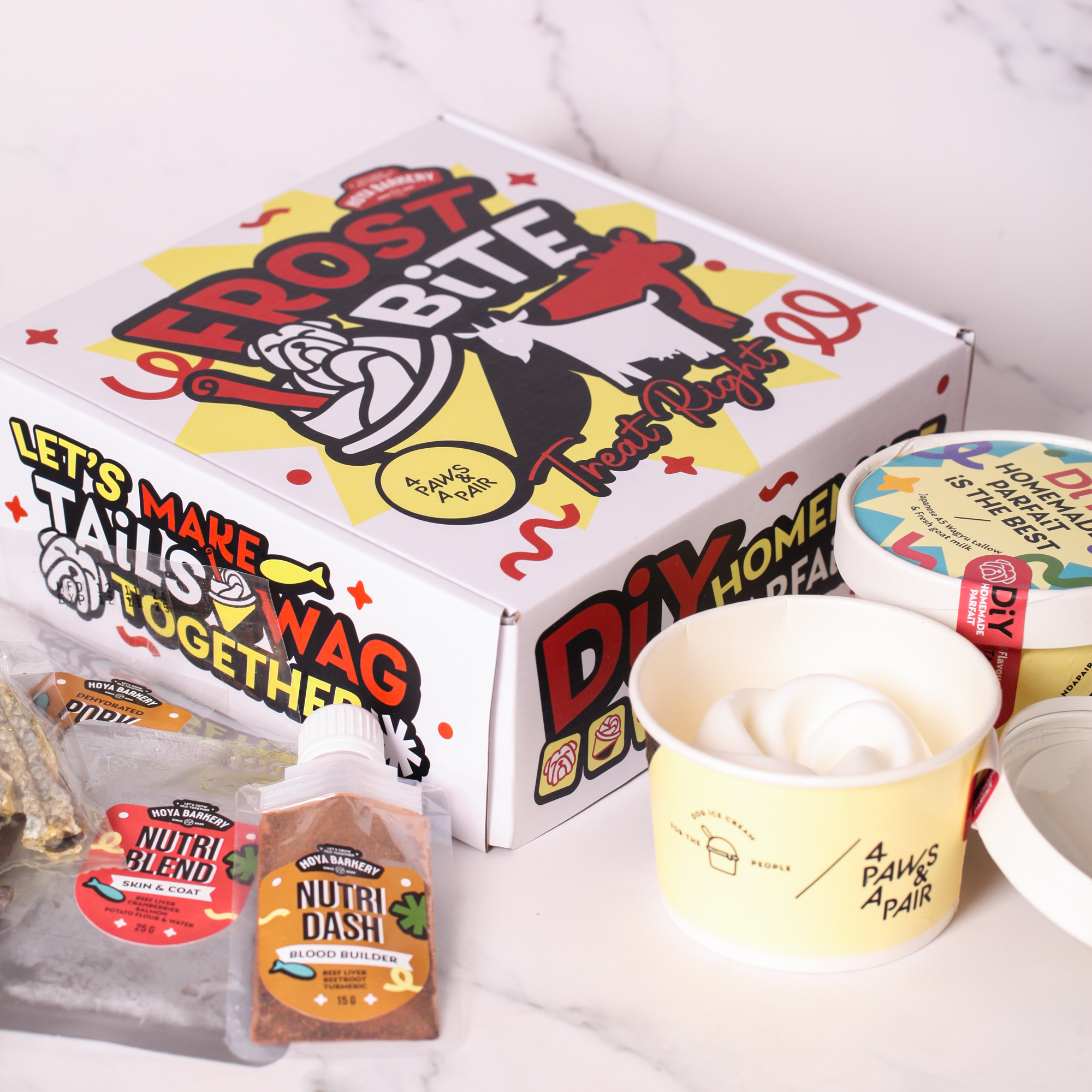 Frost Bite DIY Doggie Parfait kit