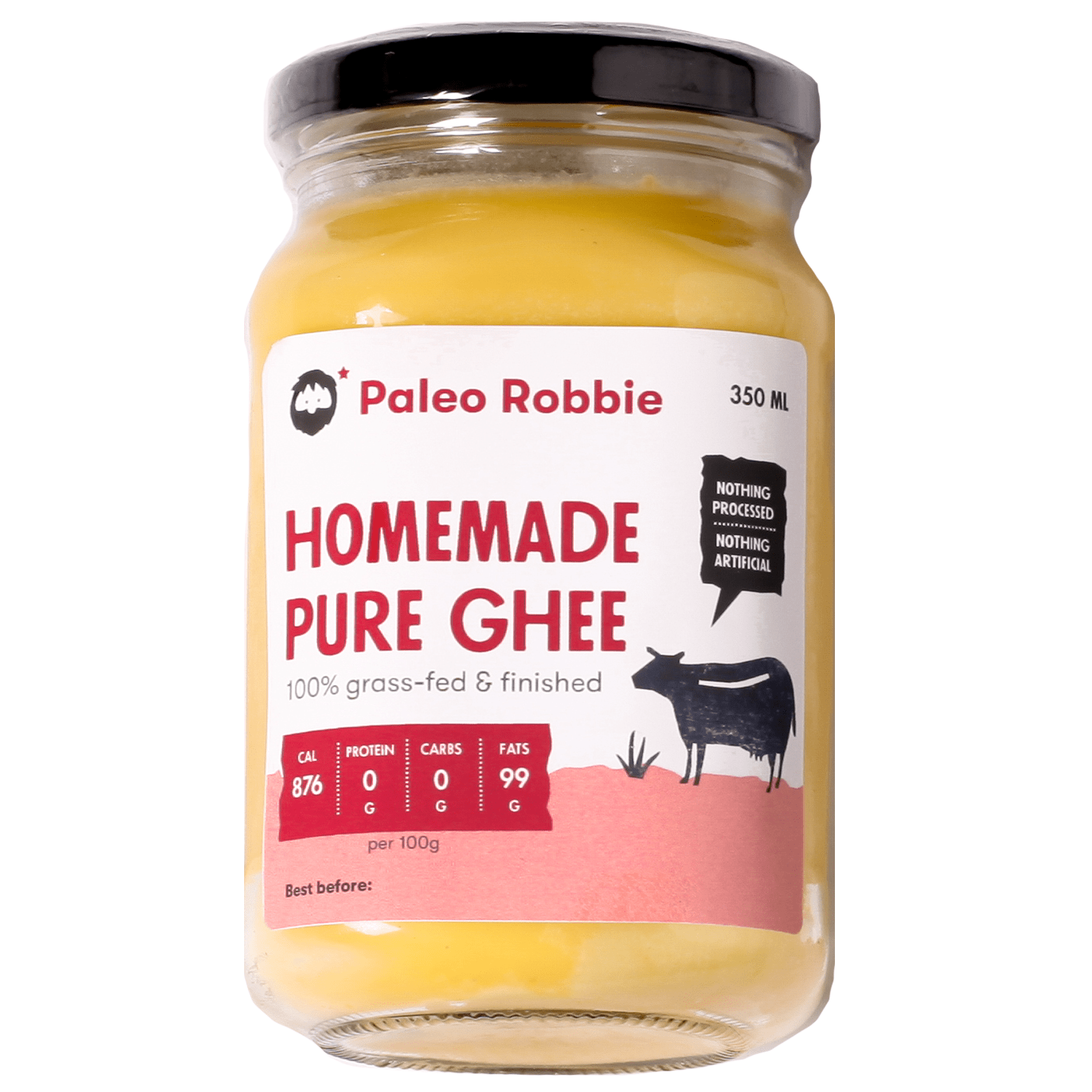 Homemade Grass-fed Ghee