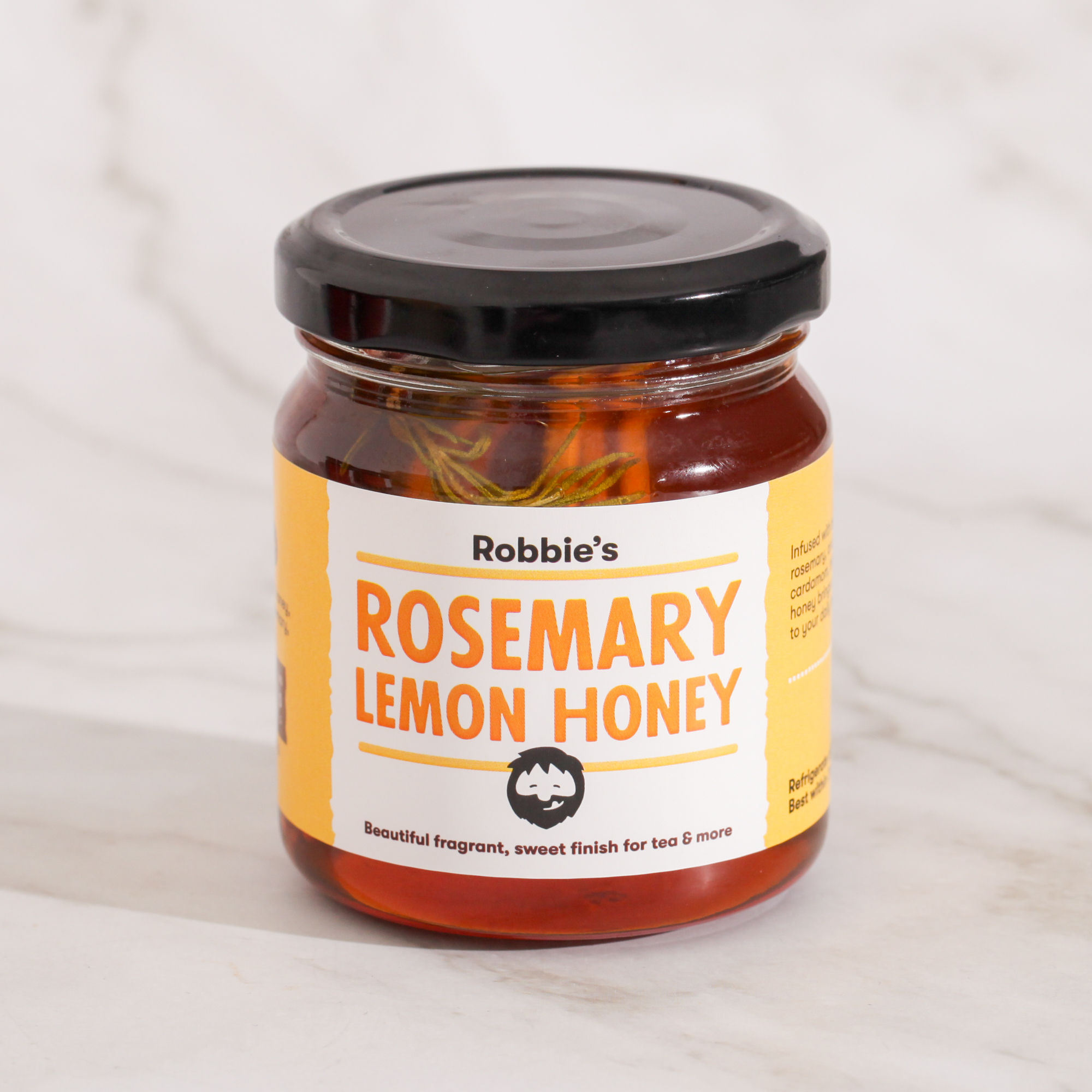 Robbie's Rosemary Lemon Infused Honey