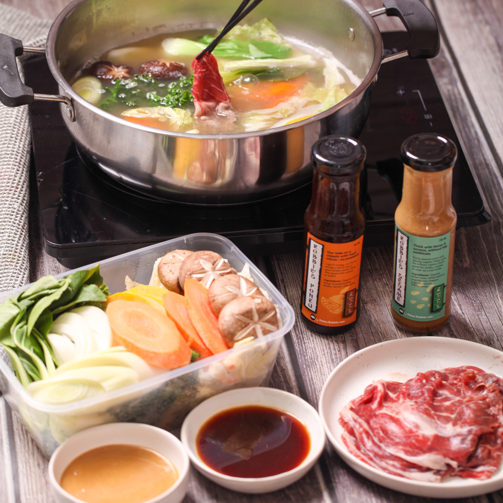 MsHappyDiet shabu bundle, grass-fed beef