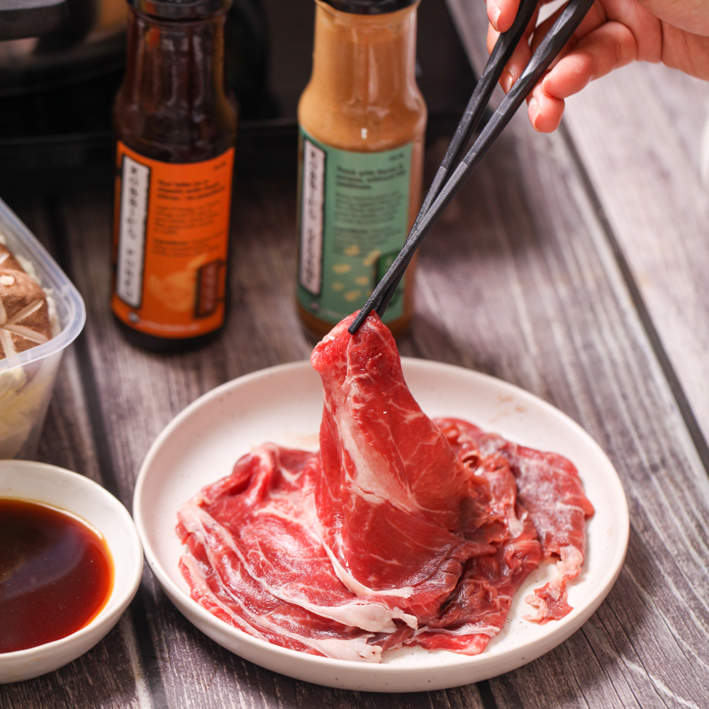 MsHappyDiet shabu bundle, grass-fed beef