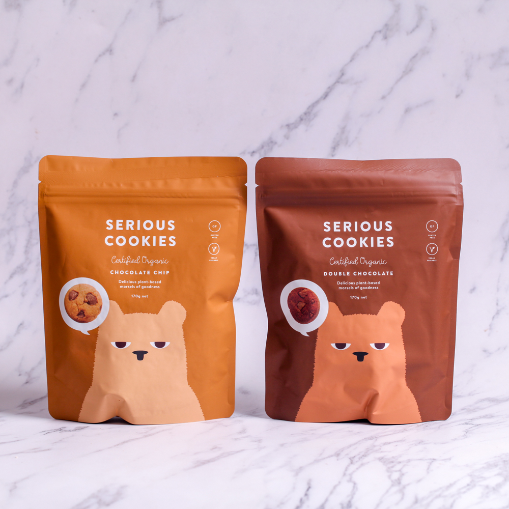 Organic Chocolate Chip Cookies - Serious Food Co