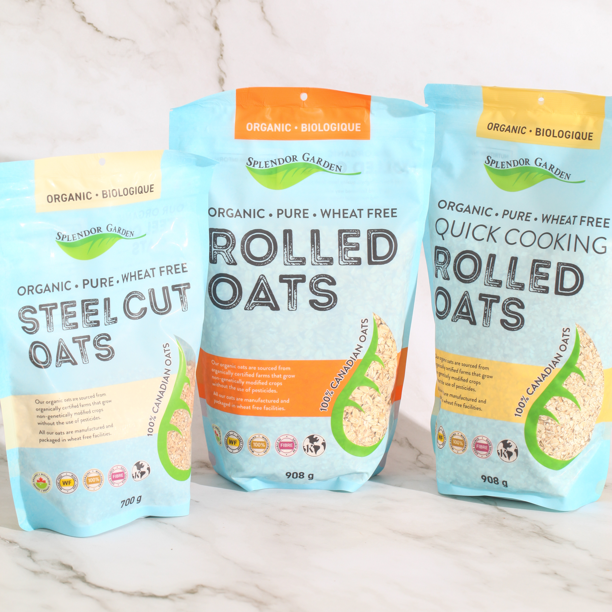 Organic Steel Cut Oats - Splendor Garden